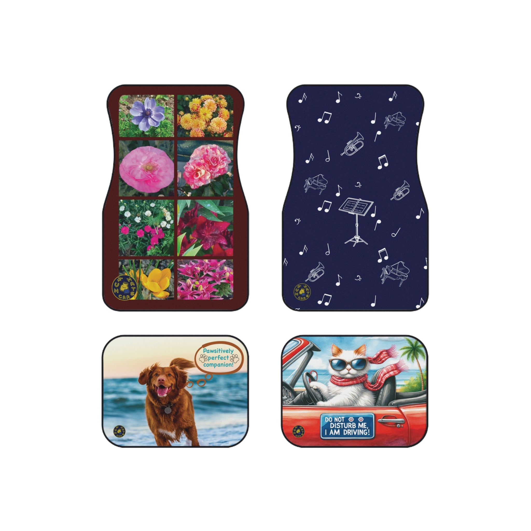 Fun Custom Car Mats - (Set of 4) – Fun Car Mats